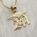 14k 2024 Graduation Charm, Graduation Cap Pendant, Class of 2024 Gold ...