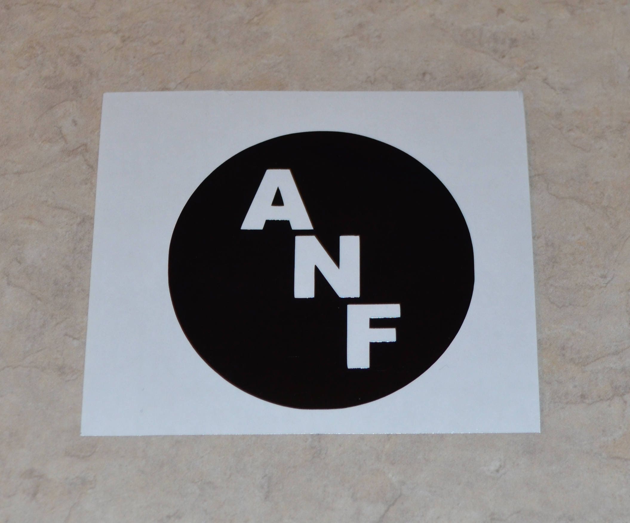 Large Solid ANF University of Iowa Hawkeye Vinyl Decal-america | Etsy