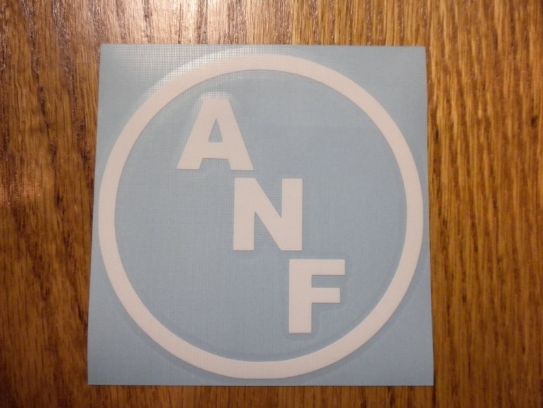 Large Outline ANF Iowa Hawkeye Vinyl Decal-america Needs Farmers ...