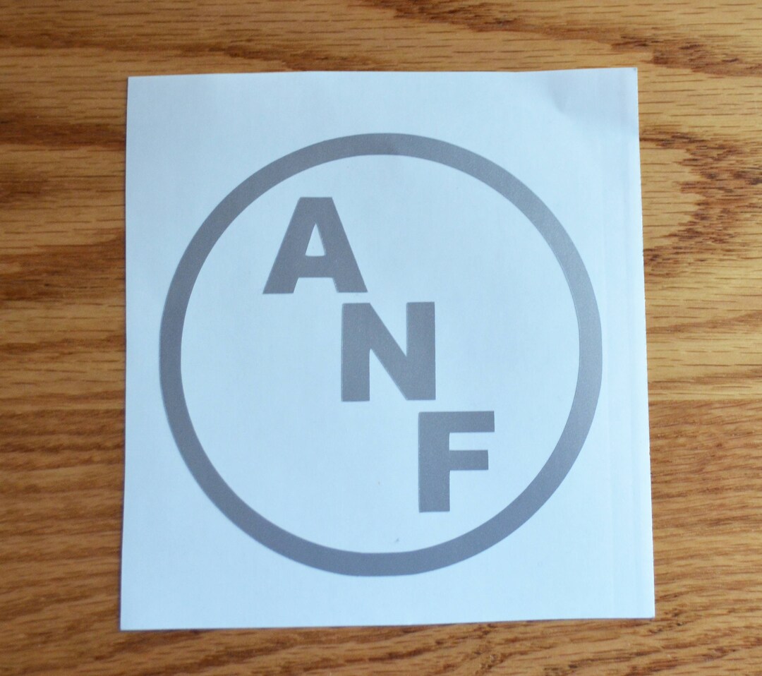 Large Outline ANF Iowa Hawkeye Vinyl Decal-america Needs Farmers ...