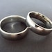 Simple Stainless Steel Ring, Basic Band, Size 7-13, Handcrafted Steel ...