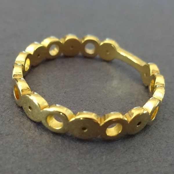 Circular Metal Ring - Etsy