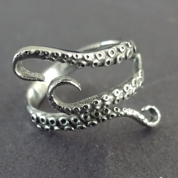 Octopus Ring - Etsy