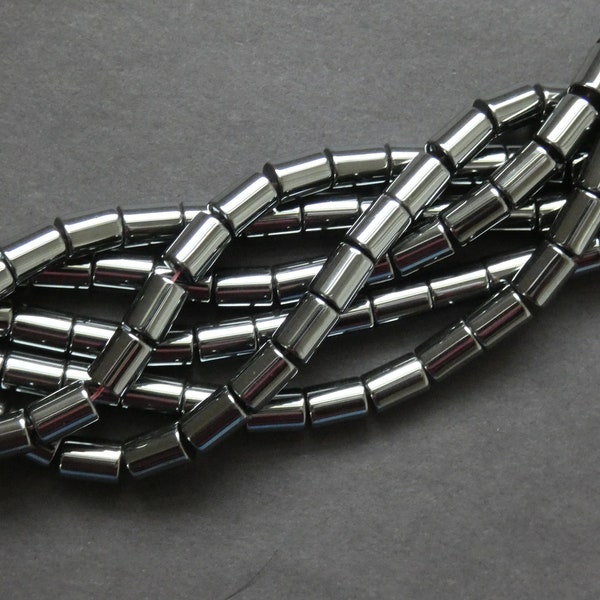 Hematite Tube Beads - Etsy