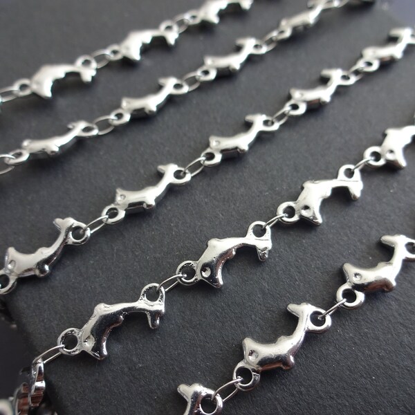 Dolphin Necklace - Etsy