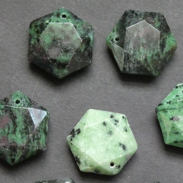 Ruby in Zoisite - Etsy