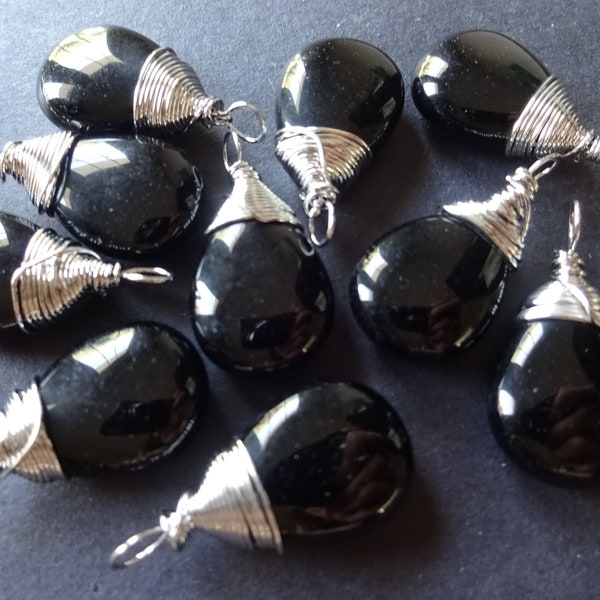 Obsidian Jewelry - Etsy
