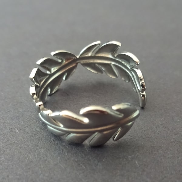 Branch Leaf Ring - Etsy