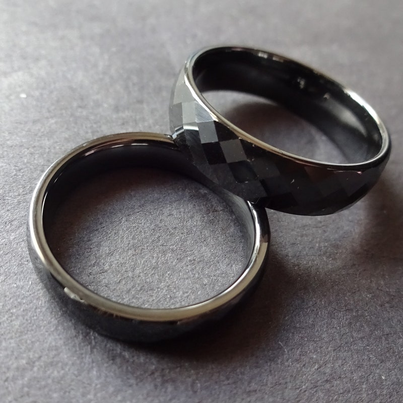 Ceramic Wedding Band - Etsy