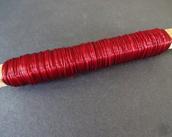 Red Jewelry Wire Half-hard Thickness 30, 28, 26, 24, 22, 20, 18, 16 GA ...