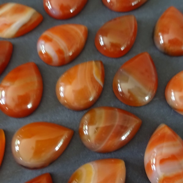 Orange Agate Stone - Etsy