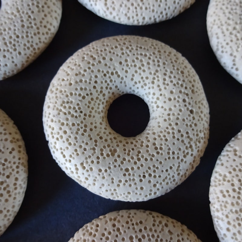 Stone Donut Pendant - Etsy