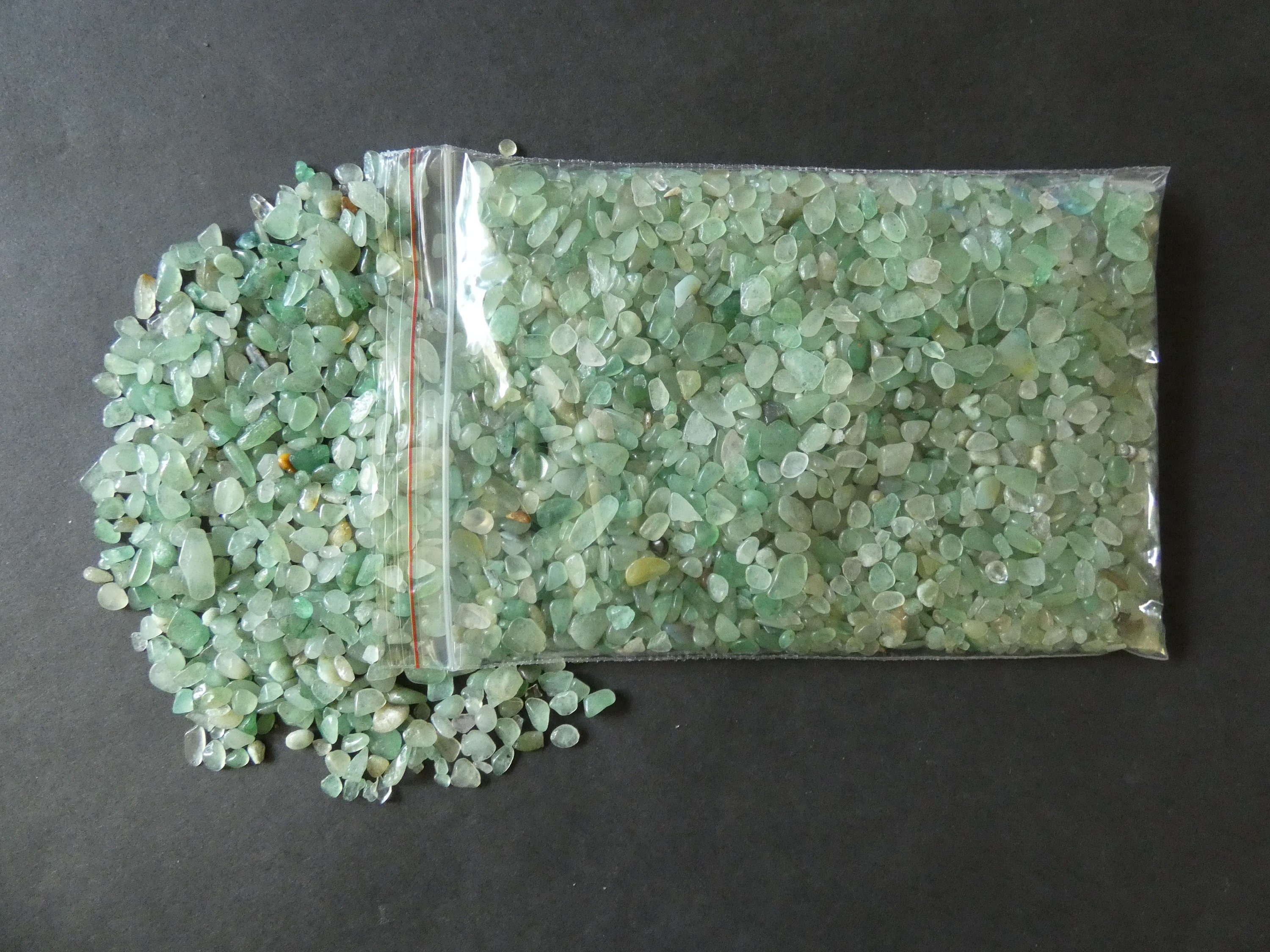 Half Pound Natural Green Aventurine Chips, Undrilled, 2-8x2-4mm Size ...