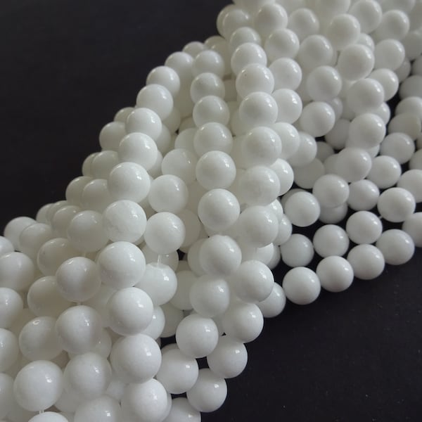 Opaque White Stone - Etsy