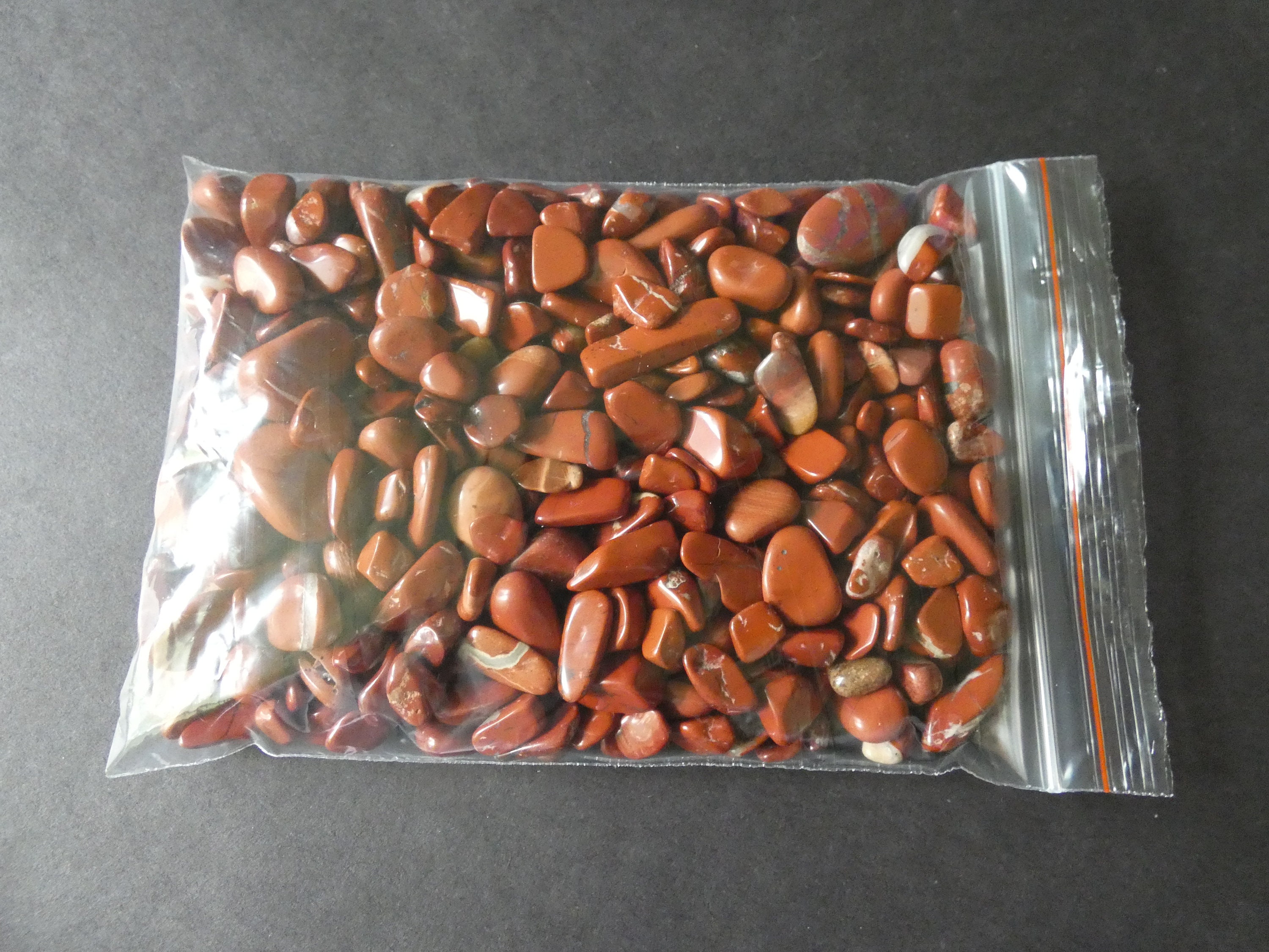 1/2 Pound Natural Red Jasper Chips, Undrilled, 8-20x5-10mm Size, 250 ...