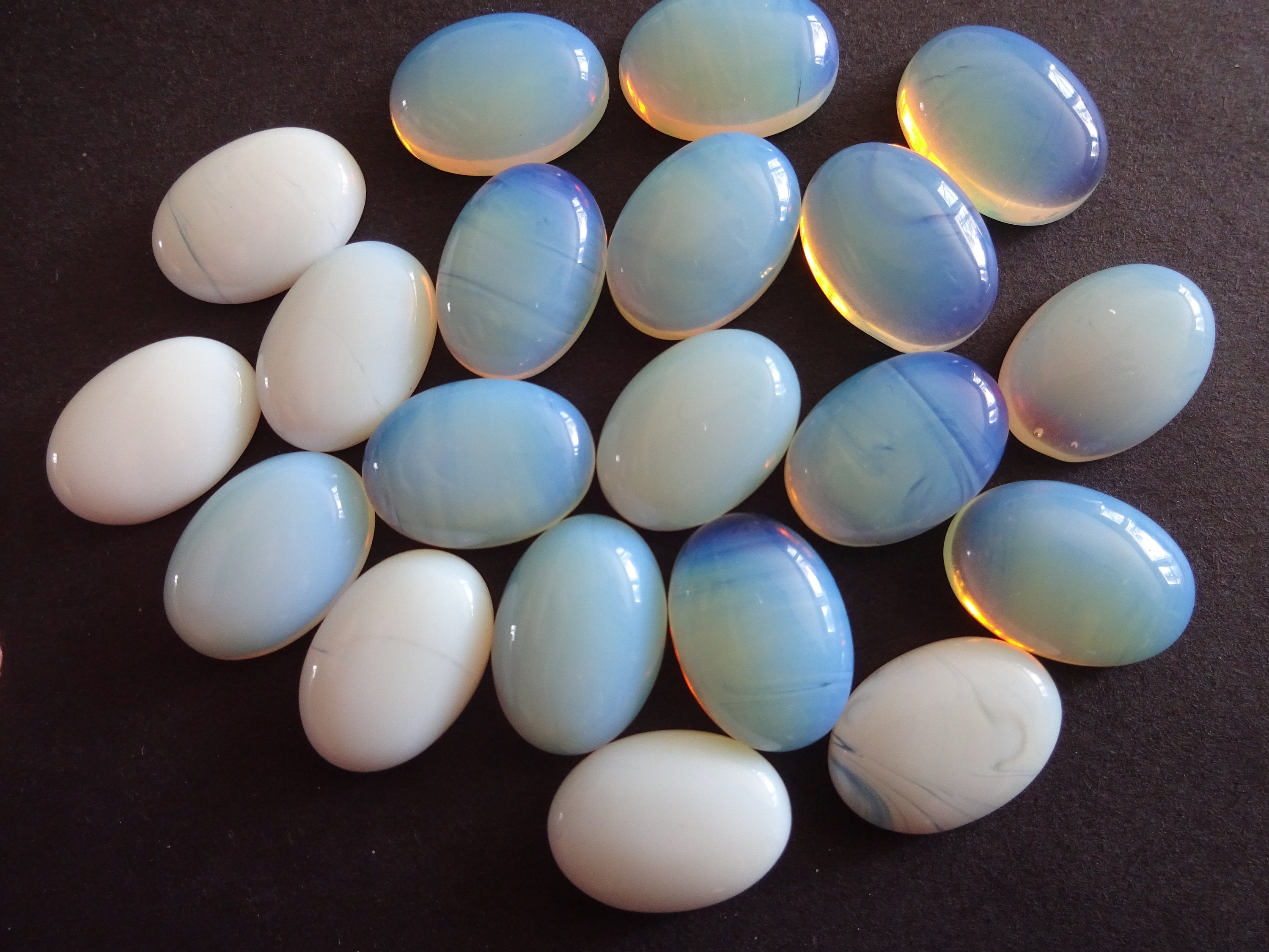 18x13mm Opalite Gemstone Cabochon Oval Cabochon Polished Stone 18x13mm Opalite Gemstone Cabochon Oval Cabochon Polished Stone
