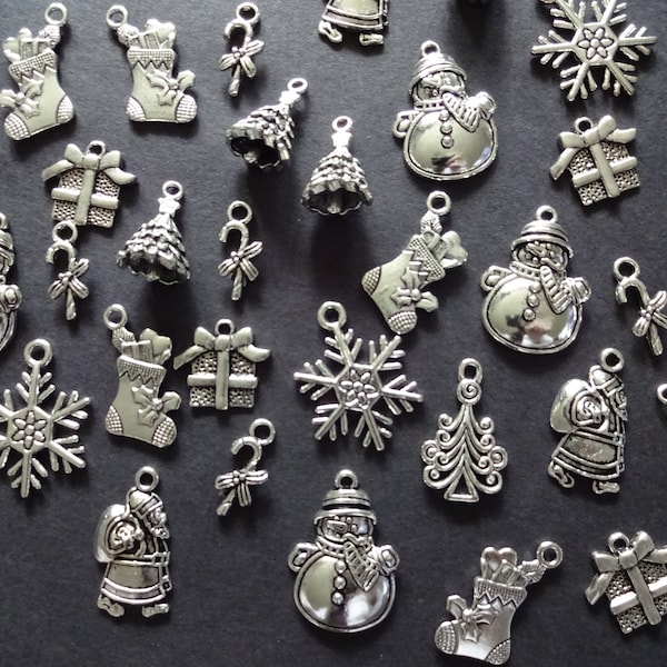 Christmas Charms - Etsy