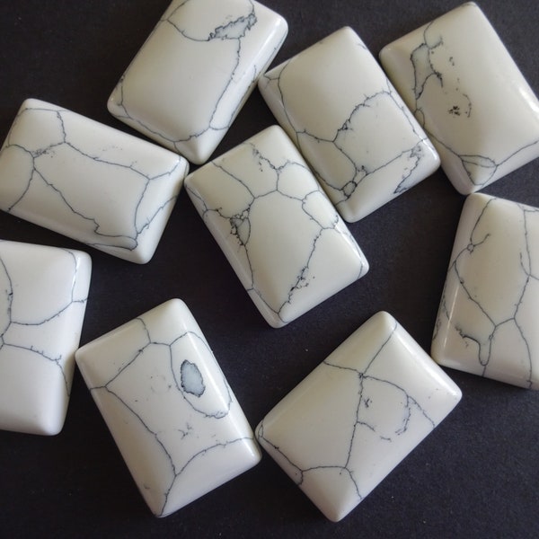 Howlite Cabochon - Etsy