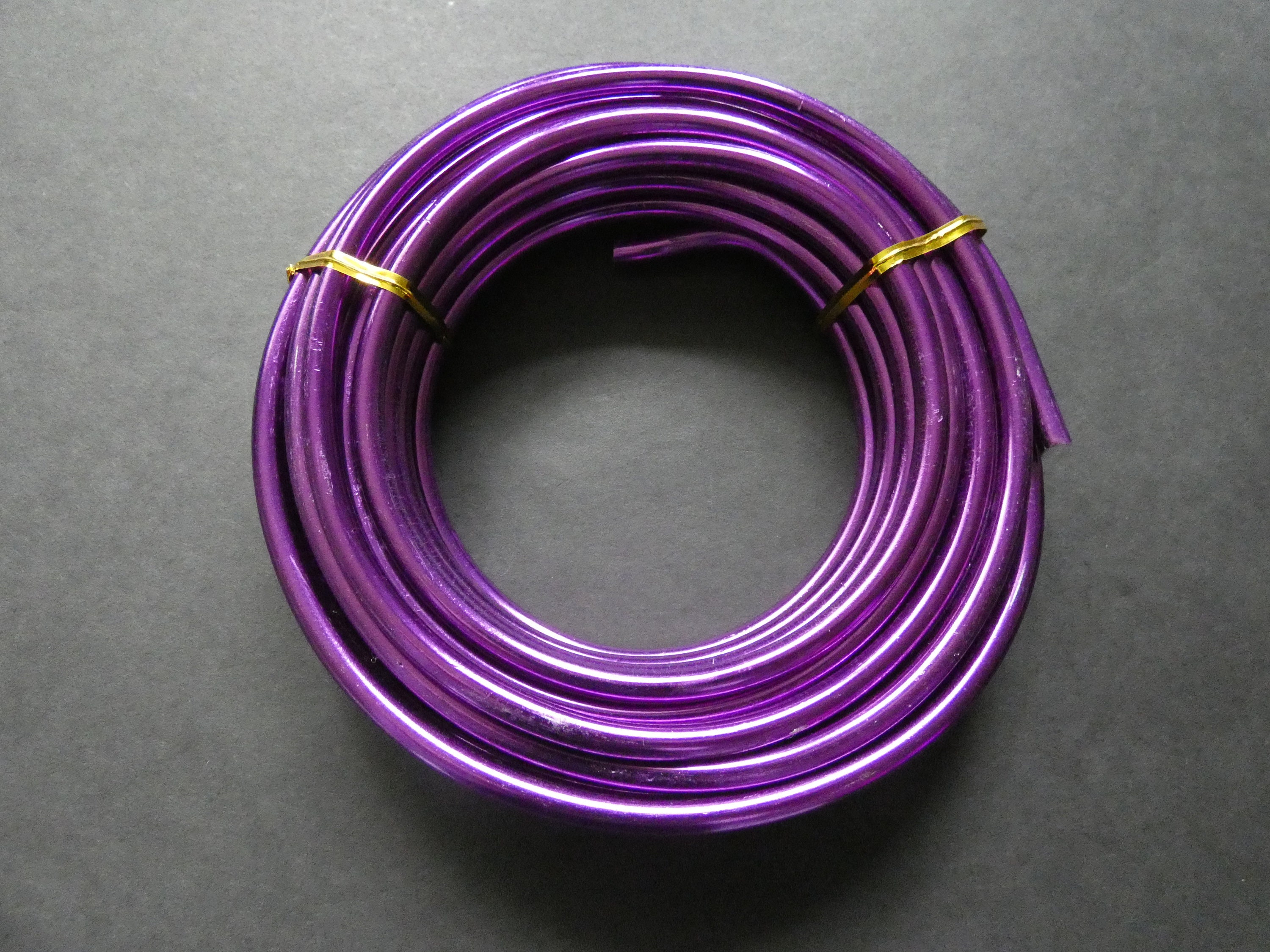 7 Meters Of 6mm Aluminum Purple Jewelry Wire 6mm Diameter 500 Grams 7 Meters Of 6mm Aluminum Purple Jewelry Wire 6mm Diameter 500 Grams