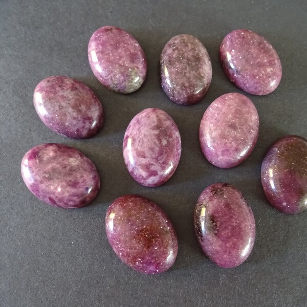 Purple Natural Stone - Etsy