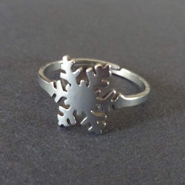 Snowflake Ring - Etsy