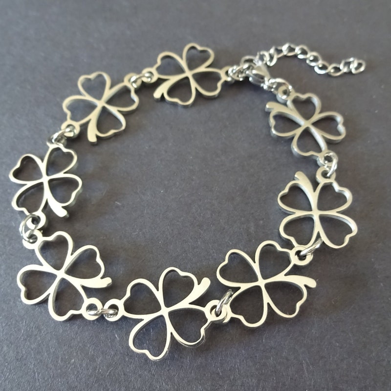 Clover Bracelets - Etsy