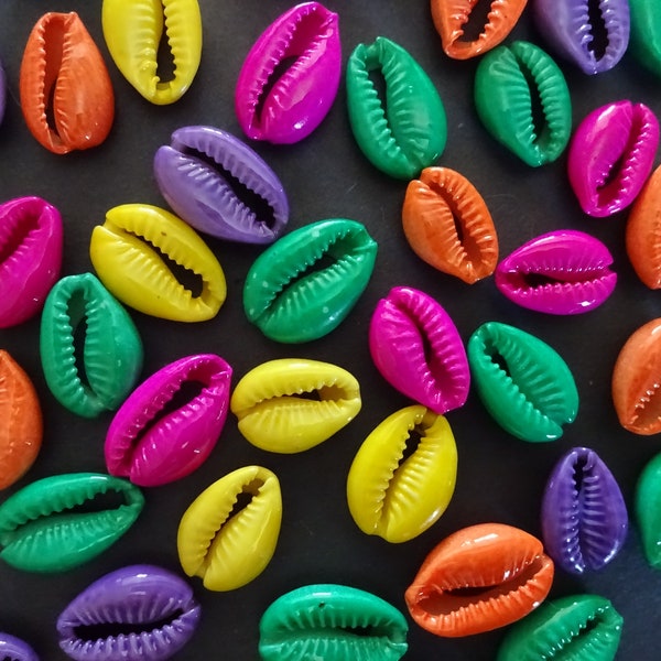 Painted Shells - Etsy