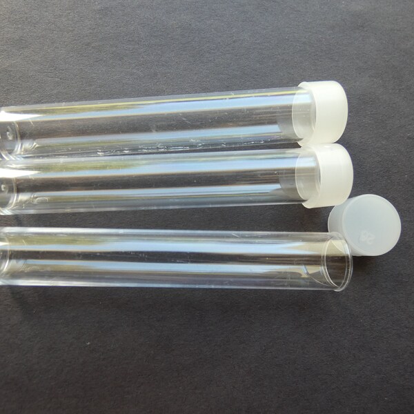 Clear Storage Tube - Etsy