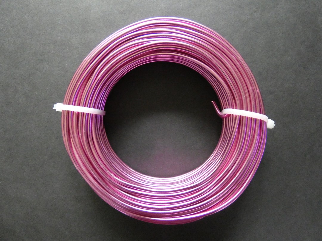 25 Meters of 3mm Light Red Jewelry Wire, 3mm Diameter, 500 Grams of ...