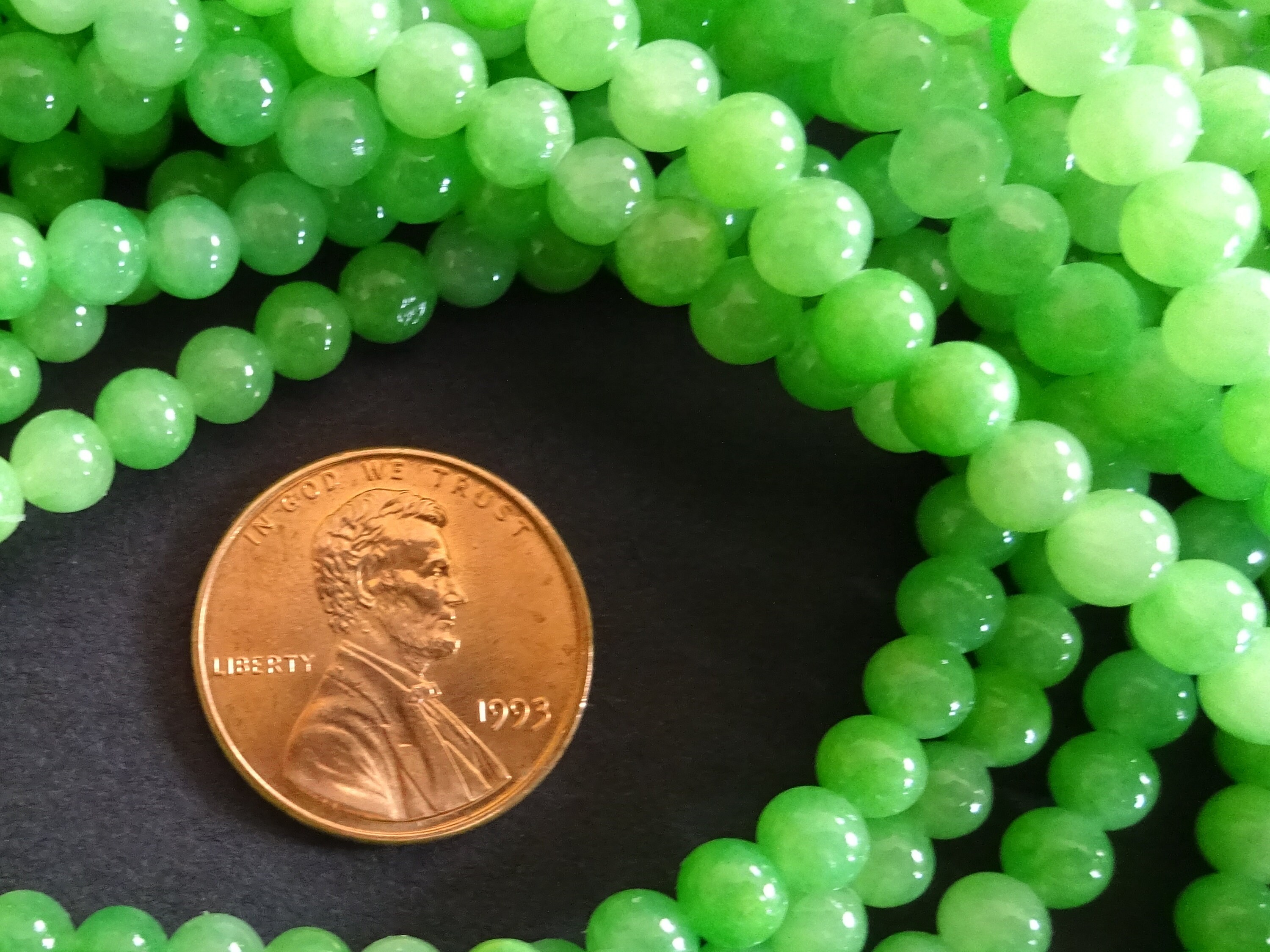 4mm Natural Yellow Jade Beads, Dyed Jade Ball Beads,15.75 Inch Strand ... 4mm Natural Yellow Jade Beads, Dyed Jade Ball Beads,15.75 Inch Strand ...