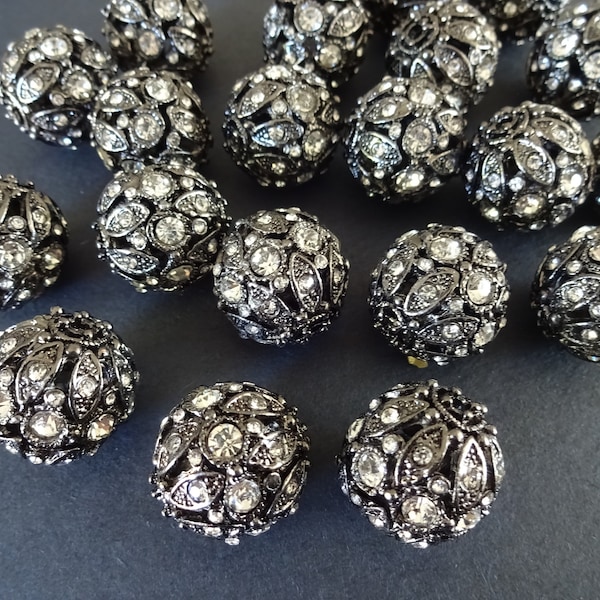 Rhinestone Ball - Etsy