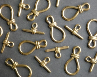 5 PACK of 34x17mm Stainless Steel Toggle Clasp, Rose Gold Stainless ...