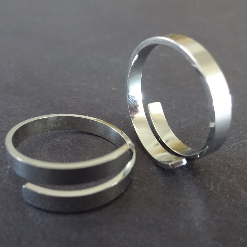 Shiny Silver Ring - Etsy