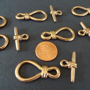 5 PACK of 34x17mm Stainless Steel Toggle Clasp Rose Gold - Etsy