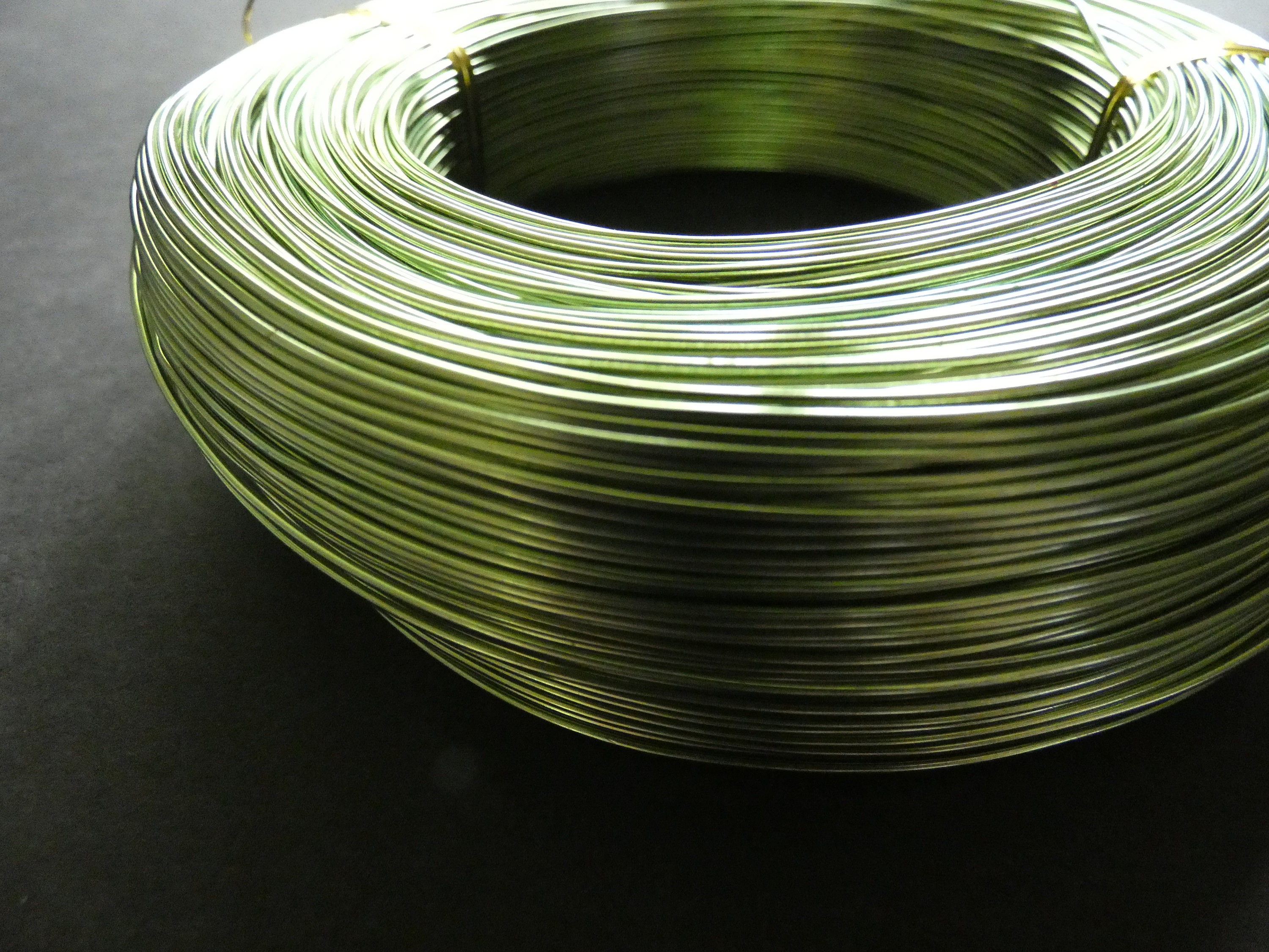 200 Meters Of 1mm Light Green Aluminum Jewelry Wire, 1mm Diameter, 500 ...