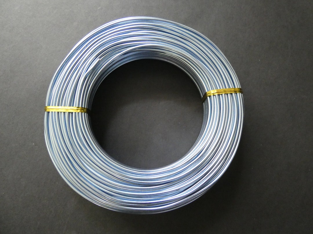 55 Meters of 2mm Lilac Aluminum Jewelry Wire, 2mm Diameter, 500 Grams ...