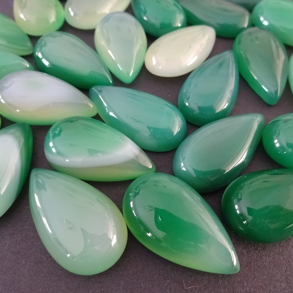 Green Teardrop - Etsy