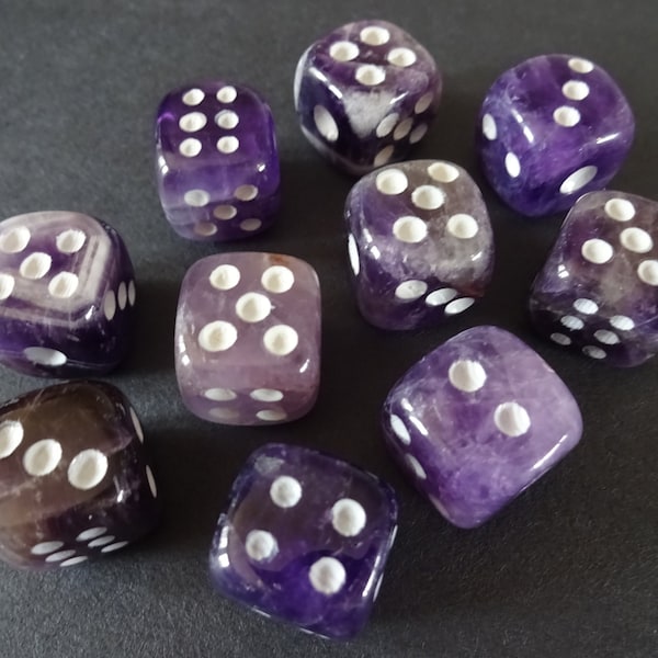 Crystal Dice - Etsy