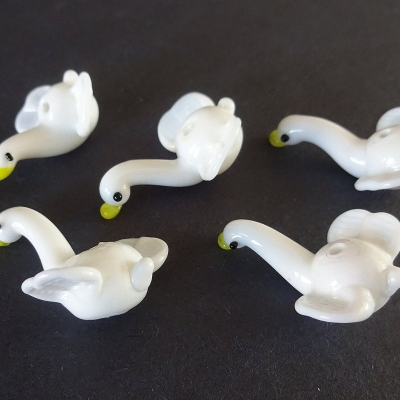 Beaded Swan - Etsy