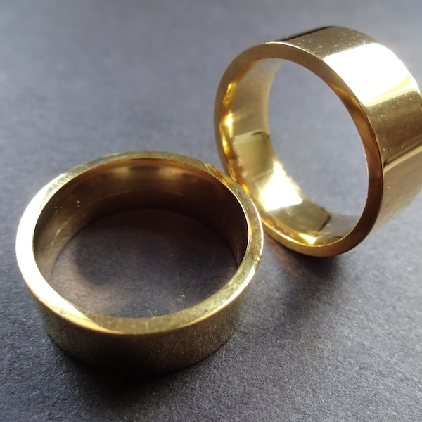 Stainless Steel Engagement Ring - Etsy