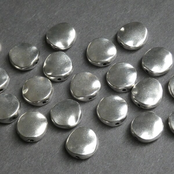 Flat Round Beads - Etsy