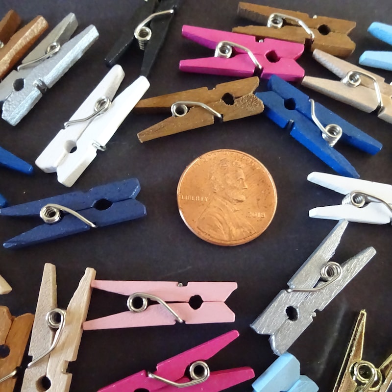 Mini Clothes Pins - Etsy