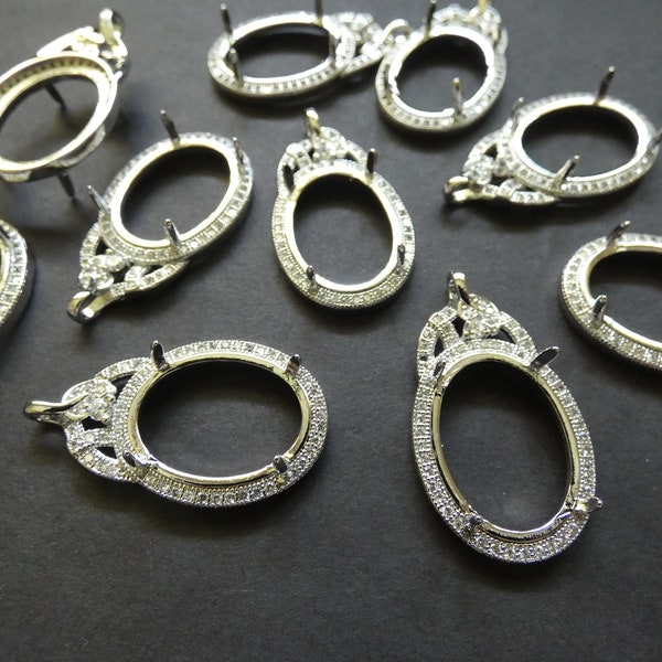 Cabochon Setting - Etsy