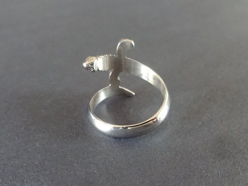 Stainless Steel Sword Ring Dagger Ring Size 8-12 Blade - Etsy
