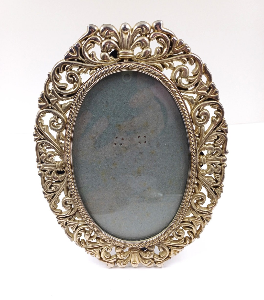 Vintage Silver Plate Oval Frame, Gift for Her, Boyfriend, Girlfriend ...