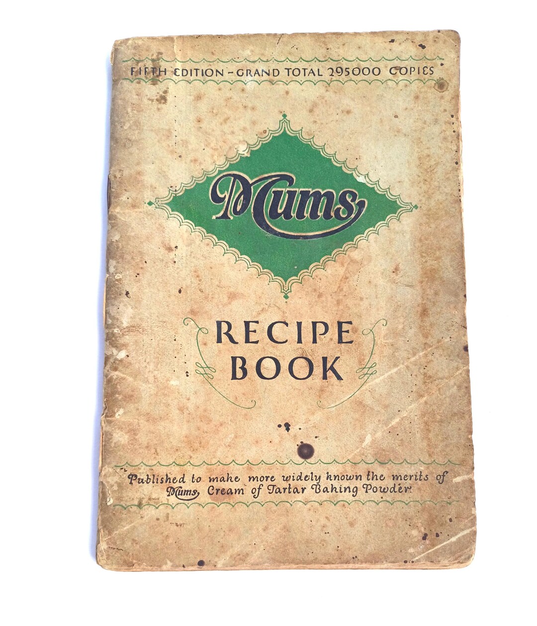 ANTIQUE Australian "mums" Recipe Book Containing Full Directions for ...