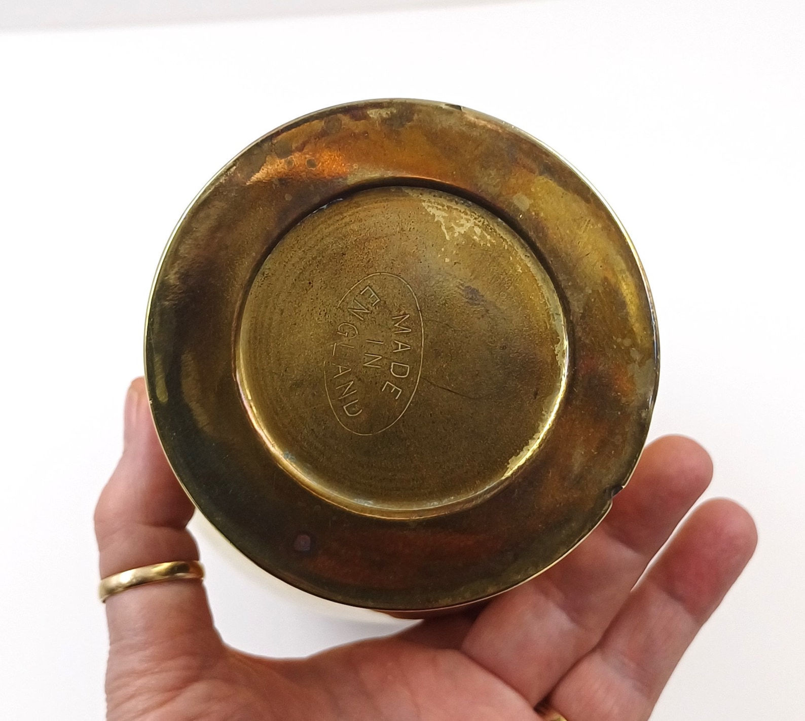 Antique Art Nouveau Vase Made in England Brass Copper Vase / Urn MCM - Etsy