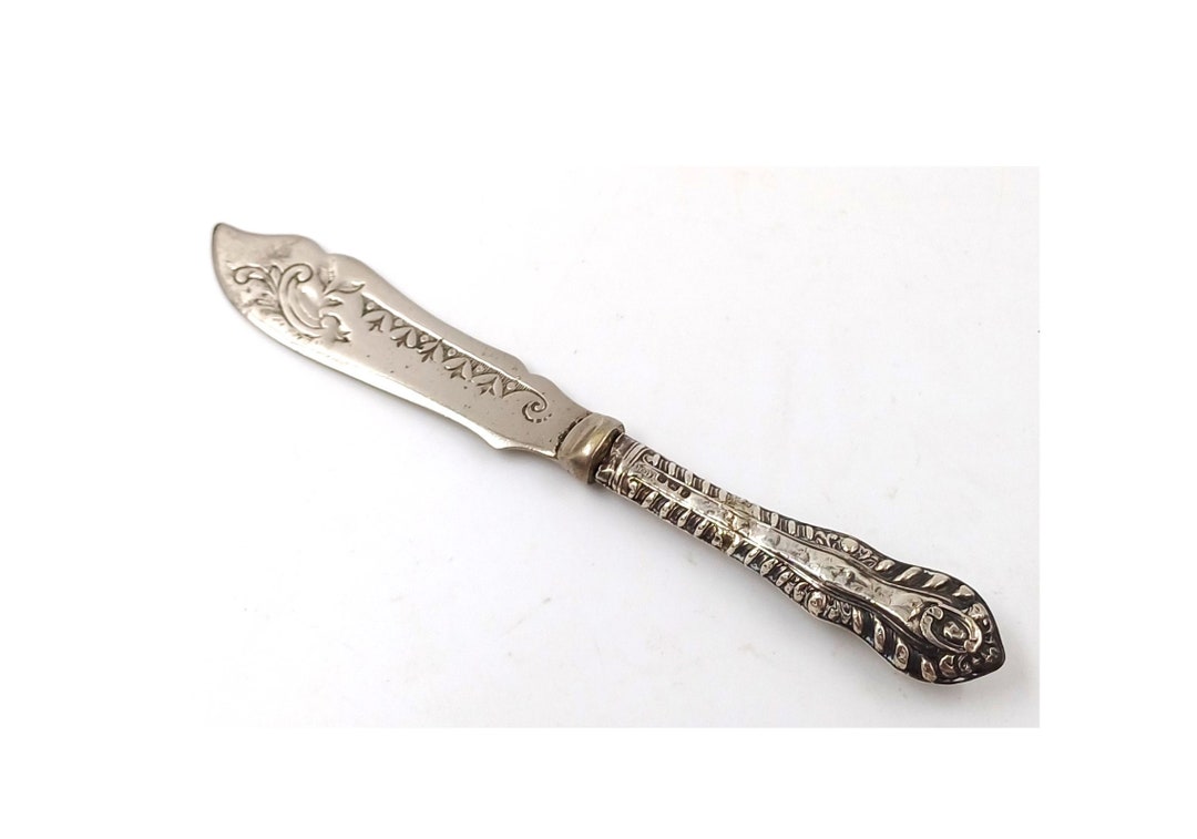 Antique Vintage 1905 William Davenport Sterling Silver 6.5" Engraved ...