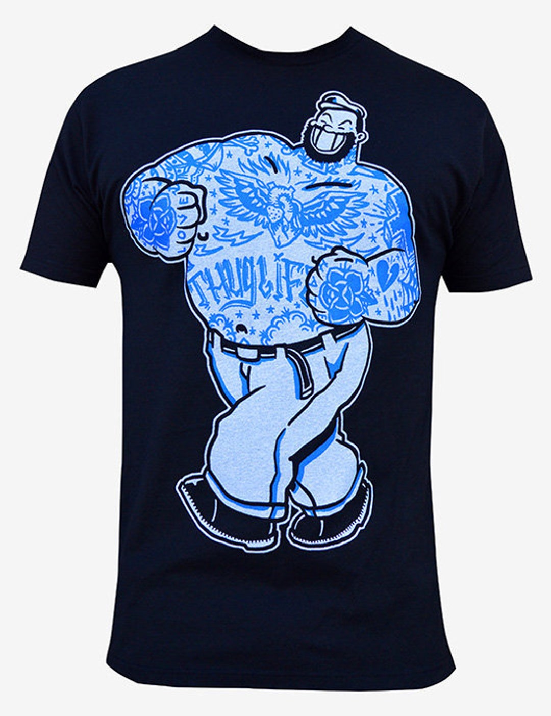 THUG LIFE Men's T-shirt - Etsy