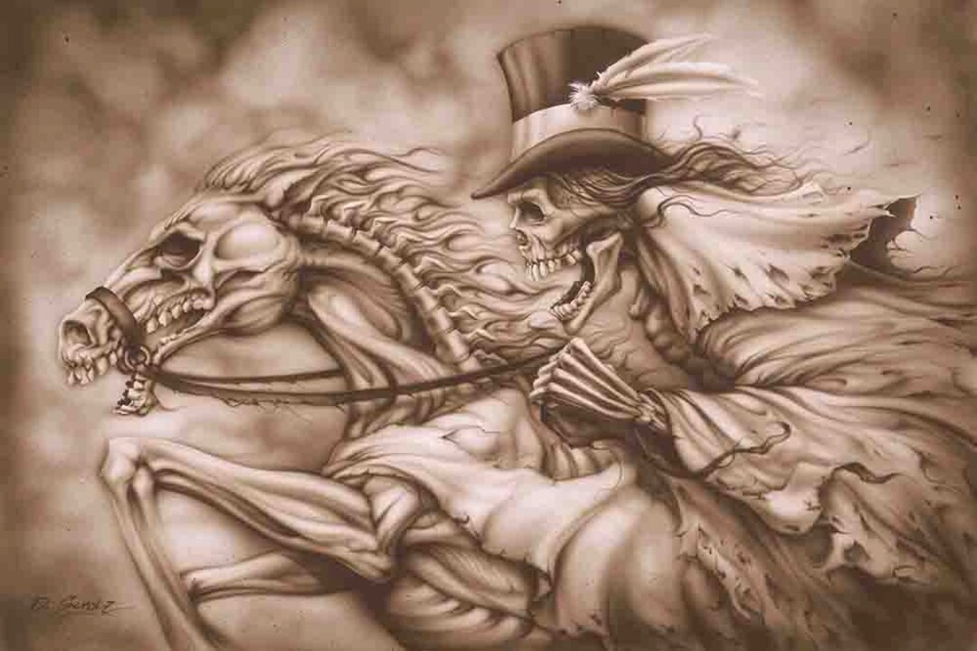 GHOST RIDER Canvas Print - Etsy